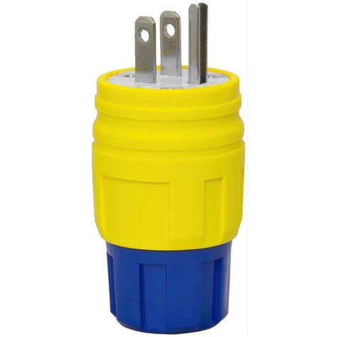 Ericson Mfg Straight Blade Plugs And Connectors Male Industrial No Angle 15 0000 Msc Direct