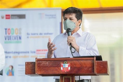 Pedro Castillo Solicitará Incluir La Educación En La Agenda Del Acuerdo