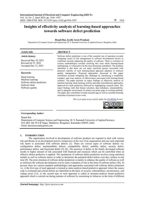 A Survey Of Predicting Software Reliability Using Machine Learning