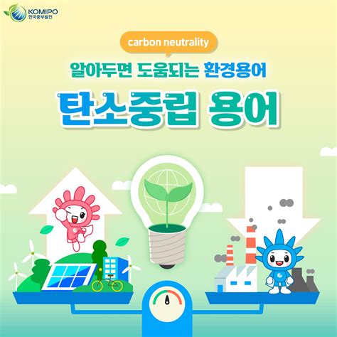 한국중부발전 ⚡코미에너지 ﻿﻿탄소중립과 관련된 용어를 알아봐요 With 일상 속 탄소중립