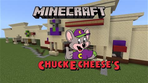 Minecraft Chuck E Cheese Showcase 15 Youtube