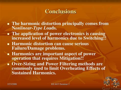 Ppt Understanding Of Harmonics In Power Distribution System