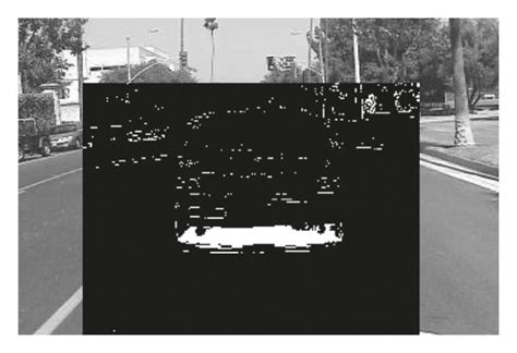 The Extraction Results Of Vehicle Interest Region Based On The Shadow