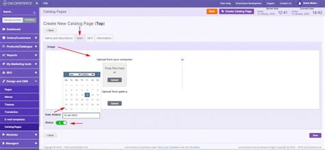 Managing Catalog Pages OsCommerce Wiki
