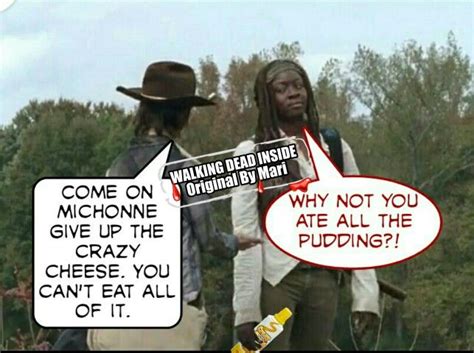 Walking Dead Meme Carl Pudding