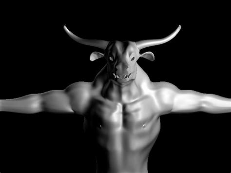 Bull A Minotaur Nudity Focused Critiques Blender Artists Community