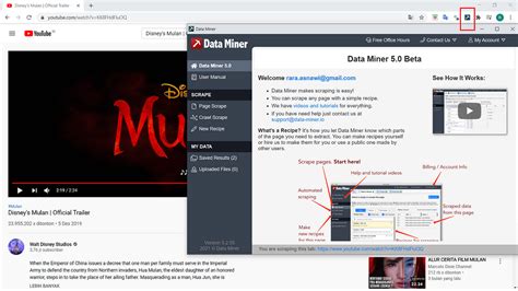 Scraping Youtube Comments With “data Miner” By Ra Nurul F A Asnawi