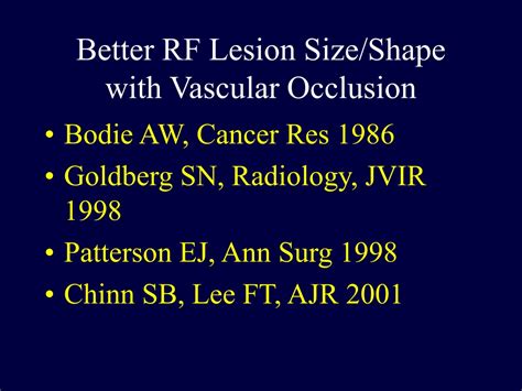 Ppt Chemoembolization Cryotherapy And Microwave Thermotherapy