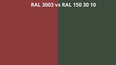 Ral 3003 Vs 150 30 10 Ral Colour Chart Uk