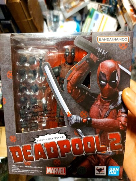Bandai Shfiguarts Shf Deadpool 死侍 Deadpool 2 興趣及遊戲 玩具 And 遊戲類 Carousell