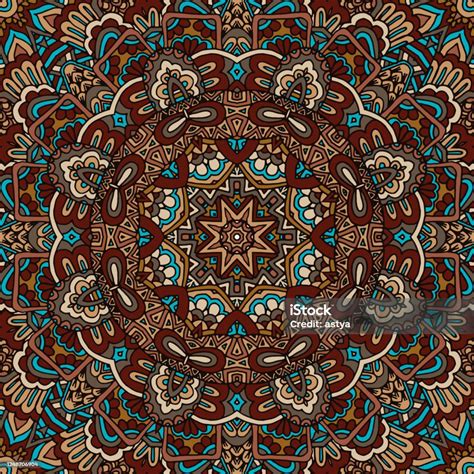 민족 기하학적 인쇄 다채로운 반복 배경 텍스처 직물 천 디자인 및 벽지 포장에 가장 적합 잉카 문명에 대한 스톡 벡터 아트 및 기타 이미지 Istock