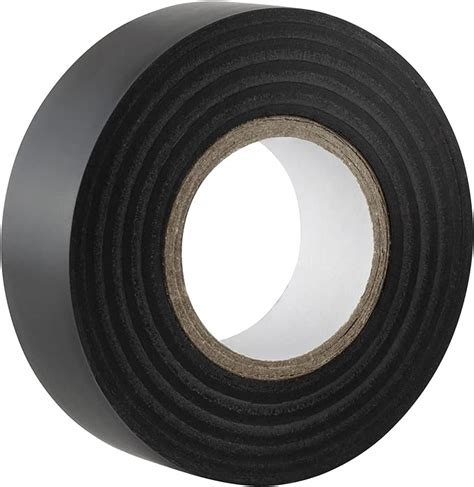 Gocableties Ruban adhésif isolant électrique noir 19 mm x 20 m