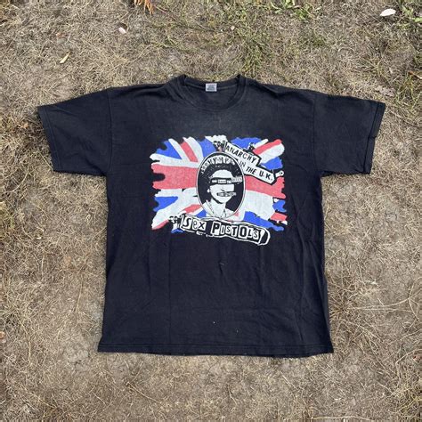 Vintage Vintage Y2k Sex Pistols Dead Face Horror God Save Queen Tee