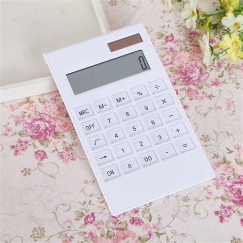12 digits electronic calculator large screen solar grandado