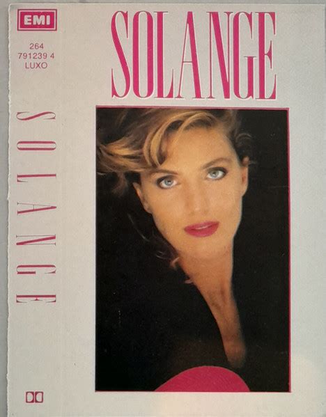 Solange Solange Cassette Album 1988 R31651466 Discogs