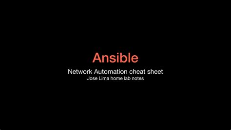 Ansible Cheat Sheet Black Download Printable PDF Templateroller