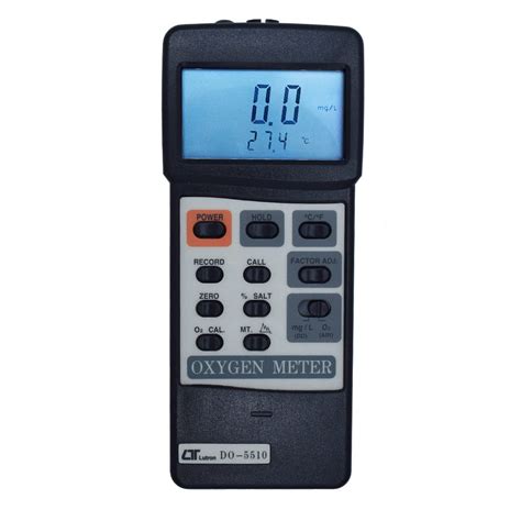 buy portable dissolved oxygen meter polarographic type probe tester do