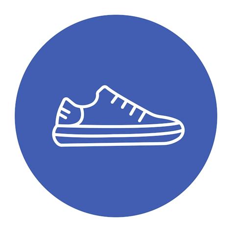 Ilustración Vectorial De Zapatillas De Deporte Vector Premium