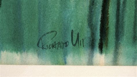 Richard Yip Mid Century Watercolor 3866640690