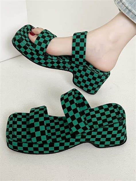 New Designer Platform Slippers Miggon