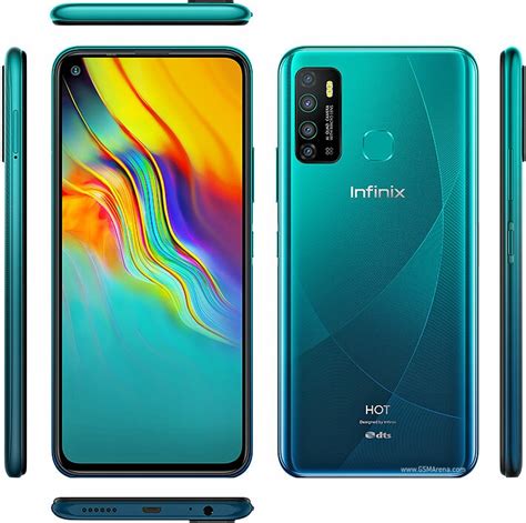 Shop Infinix X688B Hot 10 Play Dual SIM 64GB HDD 4GB RAM Smartphone Aegean Blue Online