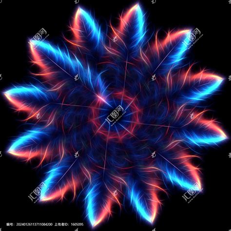 分形花 背景底纹 设计素材 设计模板 汇图网www huitu