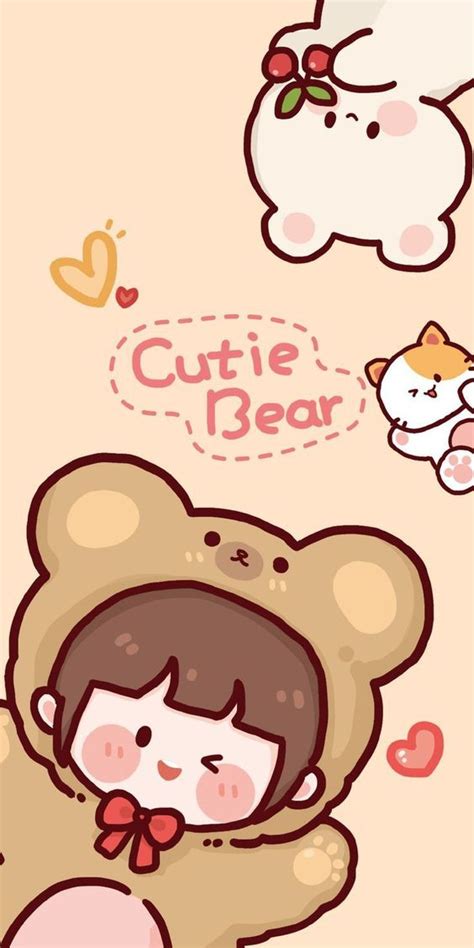 Chia Sẻ Với Hơn 87 Về Hình Nền Gấu Cute Màu Hồng Vn