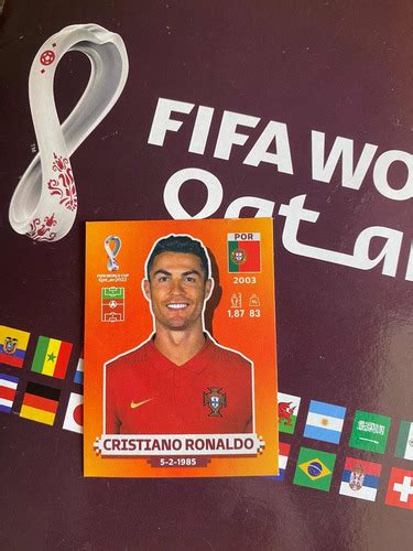 Figurita Cristiano Ronaldo Mundial Qatar 2022 Panini Figuritas Y
