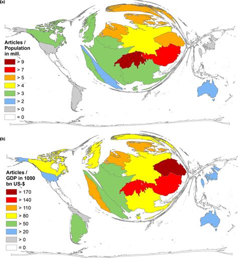 Socioeconomic Parameters Of The Publishing Countries With ≥30 Articles Download Scientific