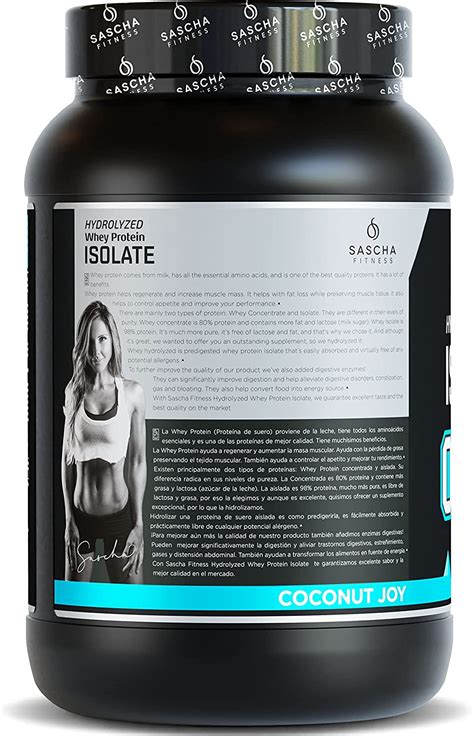 Buy Sascha Fitness Hydrolyzed Whey Protein Isolate Online At Lowest