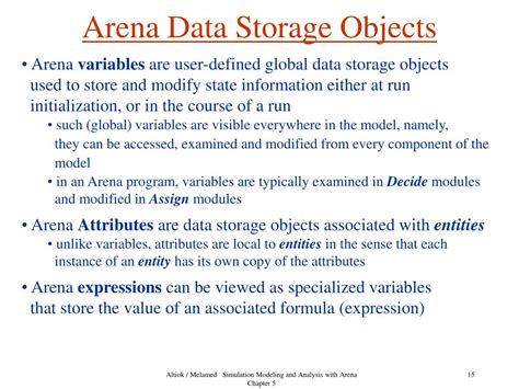 Ppt Simulation Modeling And Analysis With Arena T Altiok And B Melamed Chapter 5 Arena