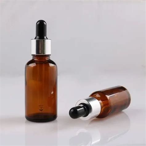 Ml Amber Glass Bottle With Dropper At Piece New Delhi ID