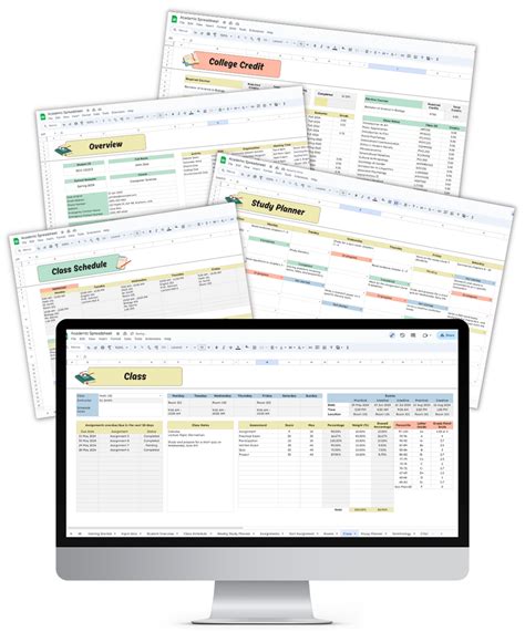 Ultimate Academic Spreadsheet Simple Happiness Biz