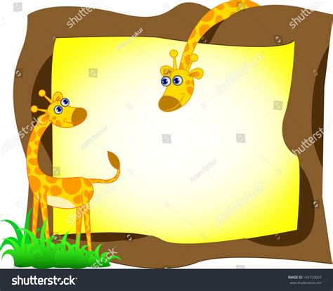 Cute Frame Vector Stock Vector Royalty Free 169723007 Shutterstock