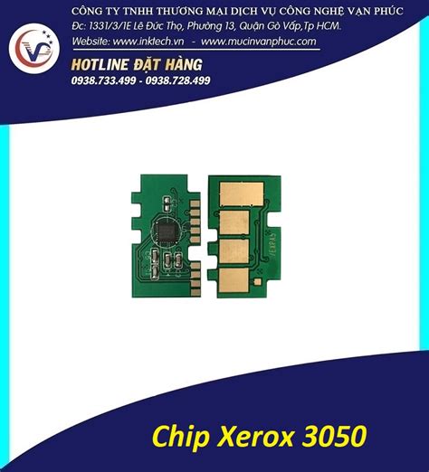 Chip Xerox 3050