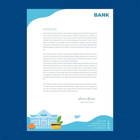 Bank Letterhead Template September 2019 Page 2 Of 3 Printable