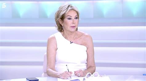 Ana Rosa Quintana Confiesa El Problema Que Tiene Con Sus Looks En Su