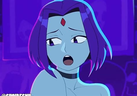 The Lusty Raven Of Teen Titans Also Has Urges In Sex Animation Sankaku Complex