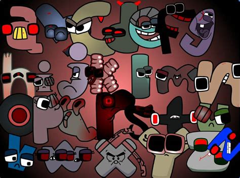 Alphabet Lore Lowercase But Its A Horrors By Thebobby65 On Deviantart