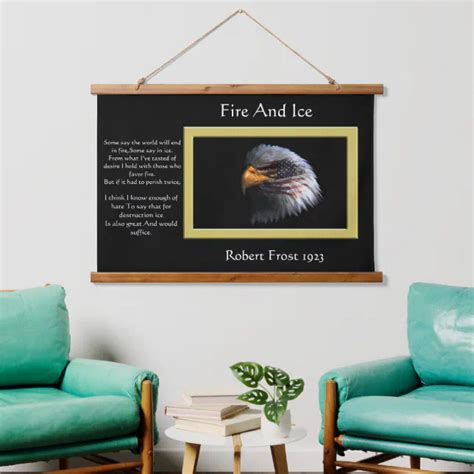 American Flag On Bald Eagle Head Hanging Tapestry Zazzle