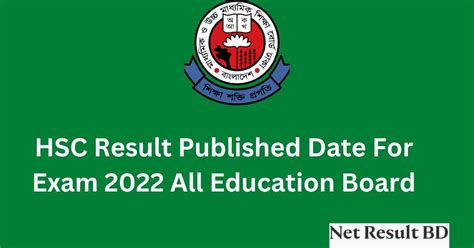 Hsc Result Published Date 2022 Hsc Result News 2022
