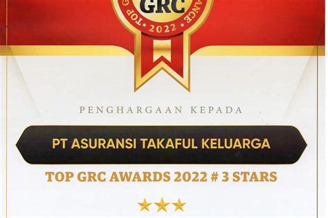 Top GRC Award STAR Takaful Keluarga