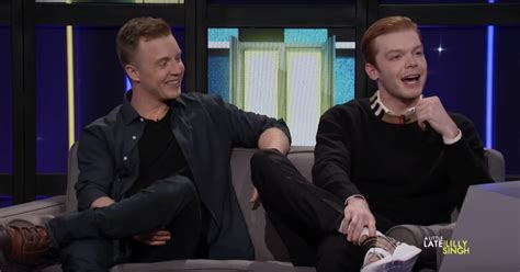 Noel Fisher And Cameron Monaghan Kiss