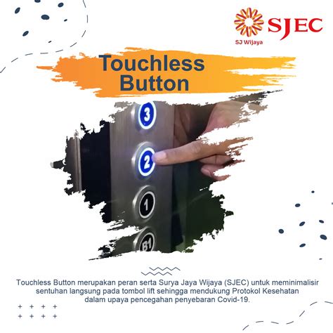 Touchless Button By Sjec Elevator Surya Jaya Wijaya