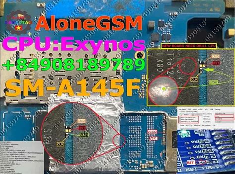 A145m Isp Emmc Con Coneccion A Data0 En Cpu