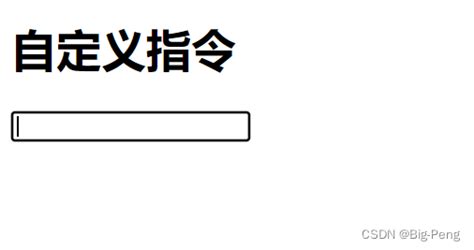 Vue 自定义指令vue自定义指令 Csdn博客