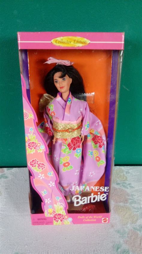 Mattel Japanese Barbie Dolls Of The World Barbie Doll Etsy