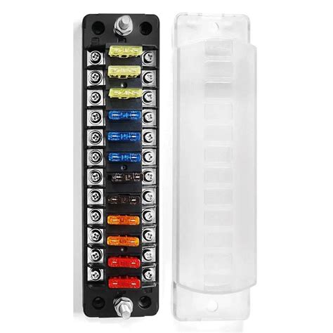 12volt Fuse Block Without Led Indicator Damp 12 Circuit Atc Ato