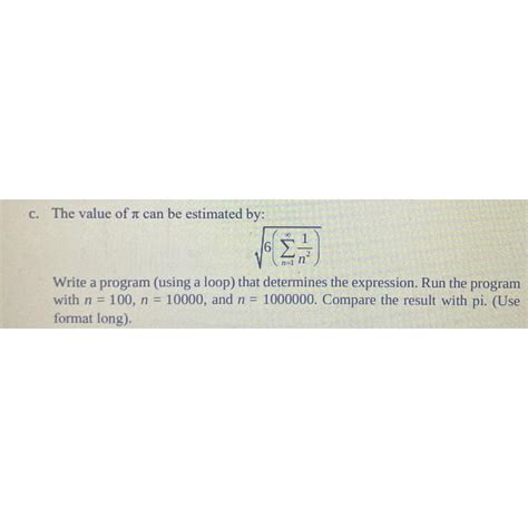 Solved C The Value Of Can Be Estimated Chegg