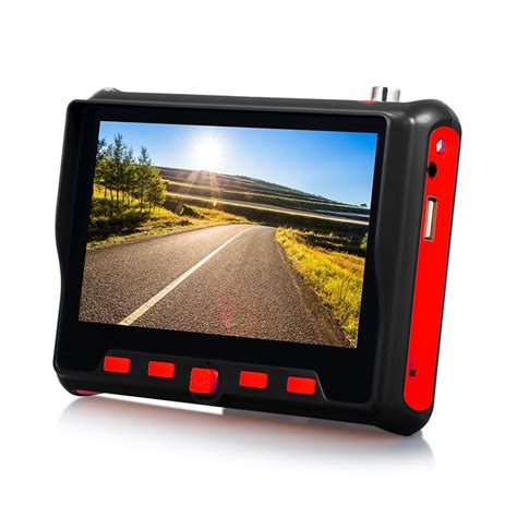 Cctv Tester 4 In 1 Portable Camera Tester 8mp Ahd Tvi Cvicvbs Analog Tester 43 Inch Lcd